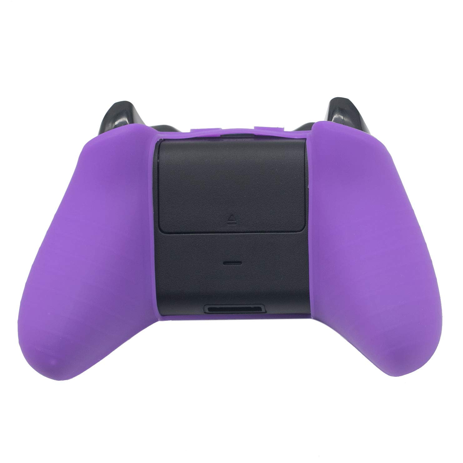 BRHE Cute Skin Cover for Xbox One/Series X/S Controller Anti-Slip Silicone Grip Protective Case Accessories Set Wireless/Wired Gamepad Joystick with 2 Cat Paw Thumb Grips Caps (Purple)