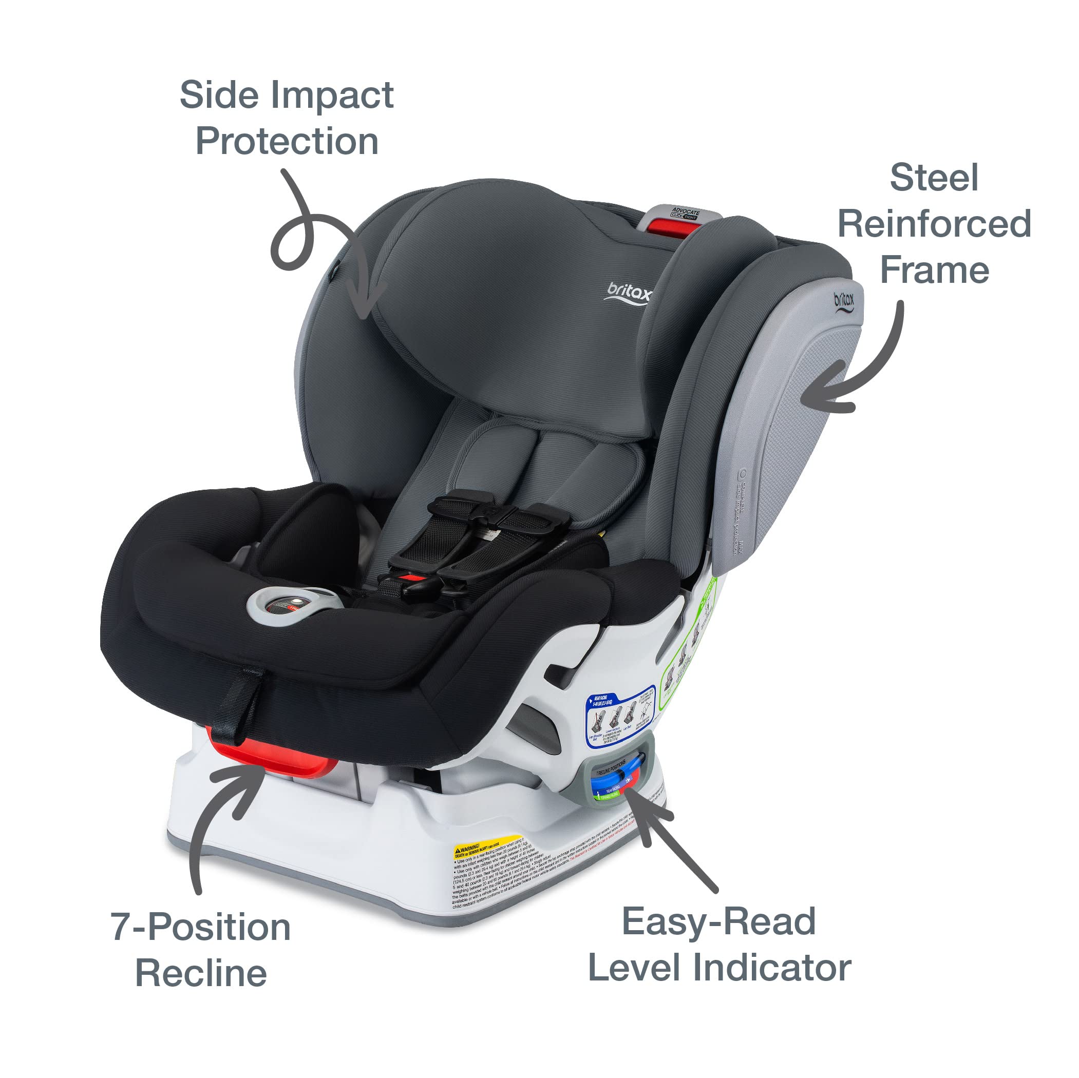 Britax Advocate ClickTight Convertible Car Seat, Mosaic