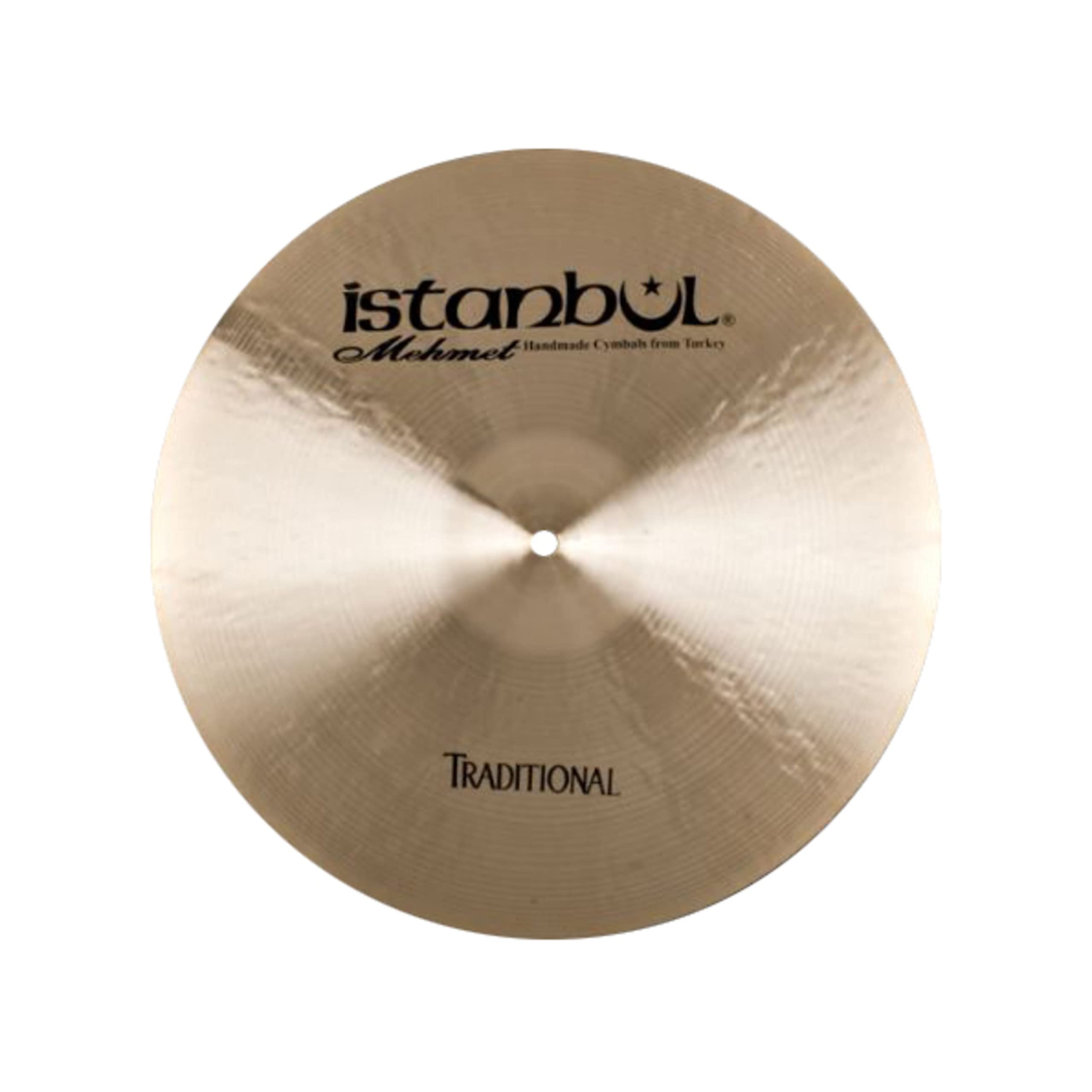 Istanbul Mehmet Cymbals Traditional Series CD16 16-Inch Dark Crash Cymbals