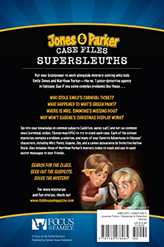 Jones & Parker Case Files: Supersleuths: 16 Mysteries to Solve Yourself