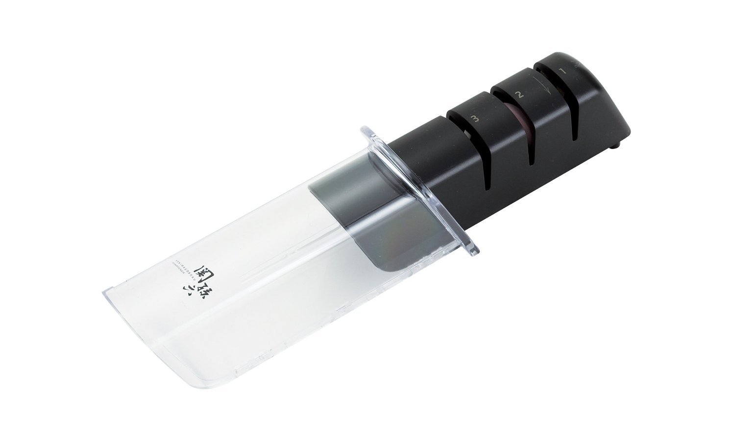 Kai Corporation AE5151 Seki Magoroku Santoku Knife, 6.5 inches (165 mm), Aoto & Diamond & Ceramic Sharpener, Made in Japan
