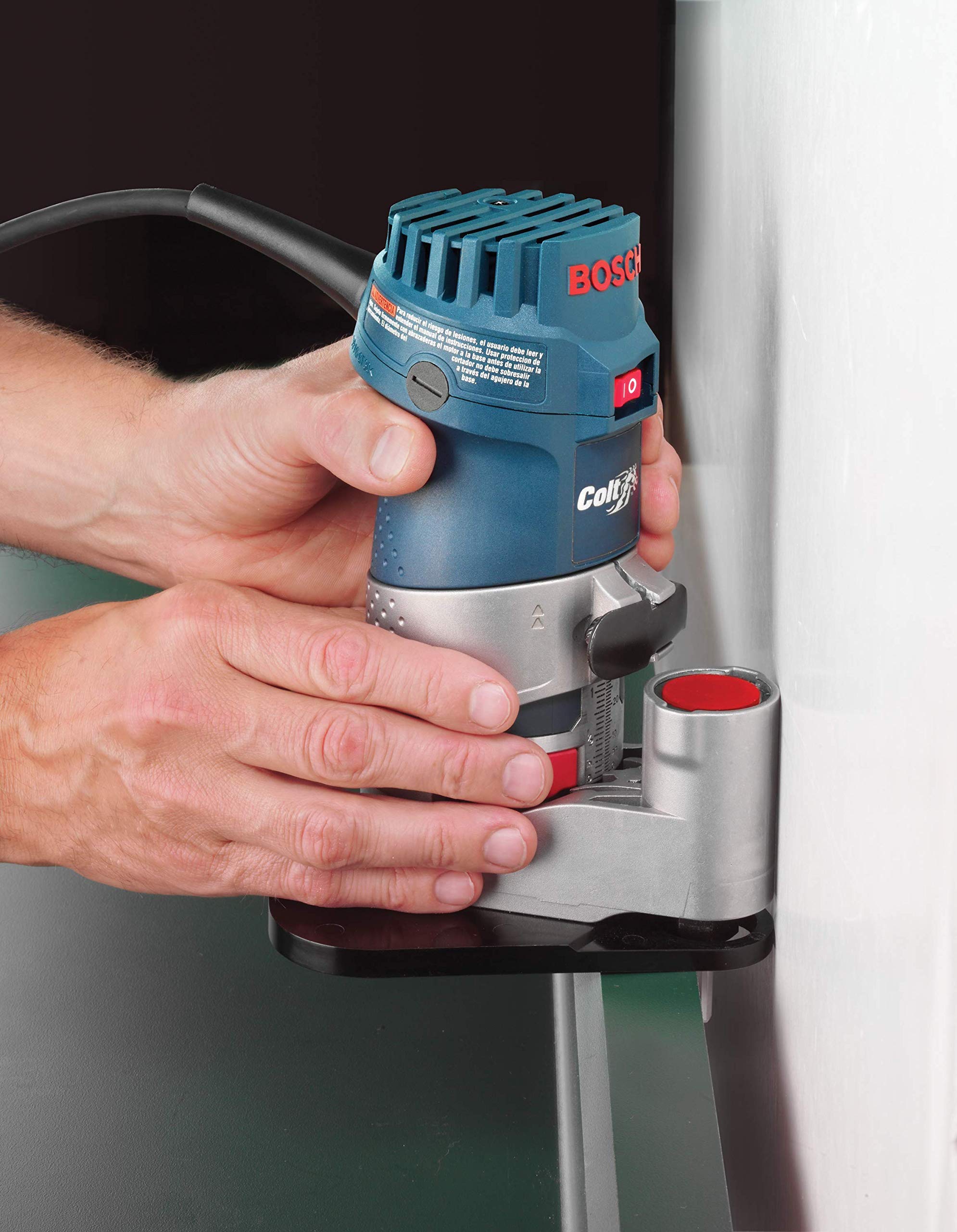 BOSCH 85245SMC 3/8 In. x 1 In. Carbide-Tipped Single-Flute Shear Angle Pilot Panel Router Bit