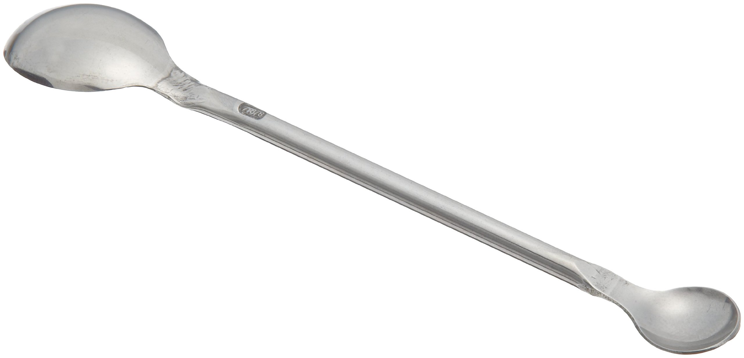 SP Bel-Art Stainless Steel Double-Ended Spoon; 0.5ml and 2.0ml (Pack of 2) (H36729-0015)