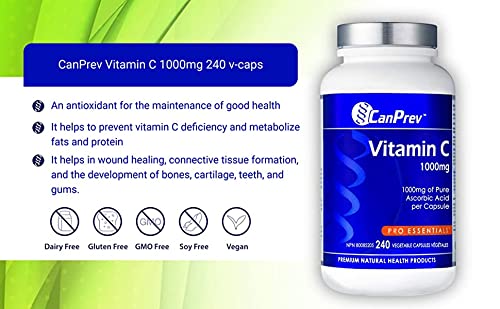 CanPrev Vitamin C, 240 vegicaps