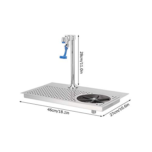 VOLDAX Automatic Cup Washer Kit Commercial Glass Rinser Machine for Bar Coffee Shop Restaurant Cup Rinser for Sink.