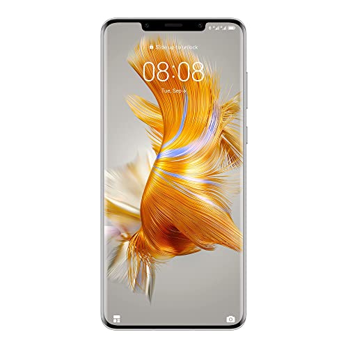 HUAWEI Mate 50 Pro Dual-SIM 256GB ROM + 8GB RAM (Only GSM | No CDMA) Factory Unlocked 4G/LTE Smartphone (Silver) - International Version