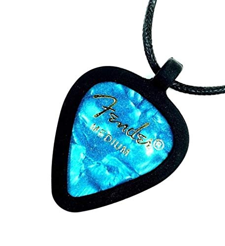 Pickbandz Necklace Silicone Guitar Pick Holder in Epic Black - Double Sided - Fits All - Fully Guaranteed - Rock What You Love With Pickbandz