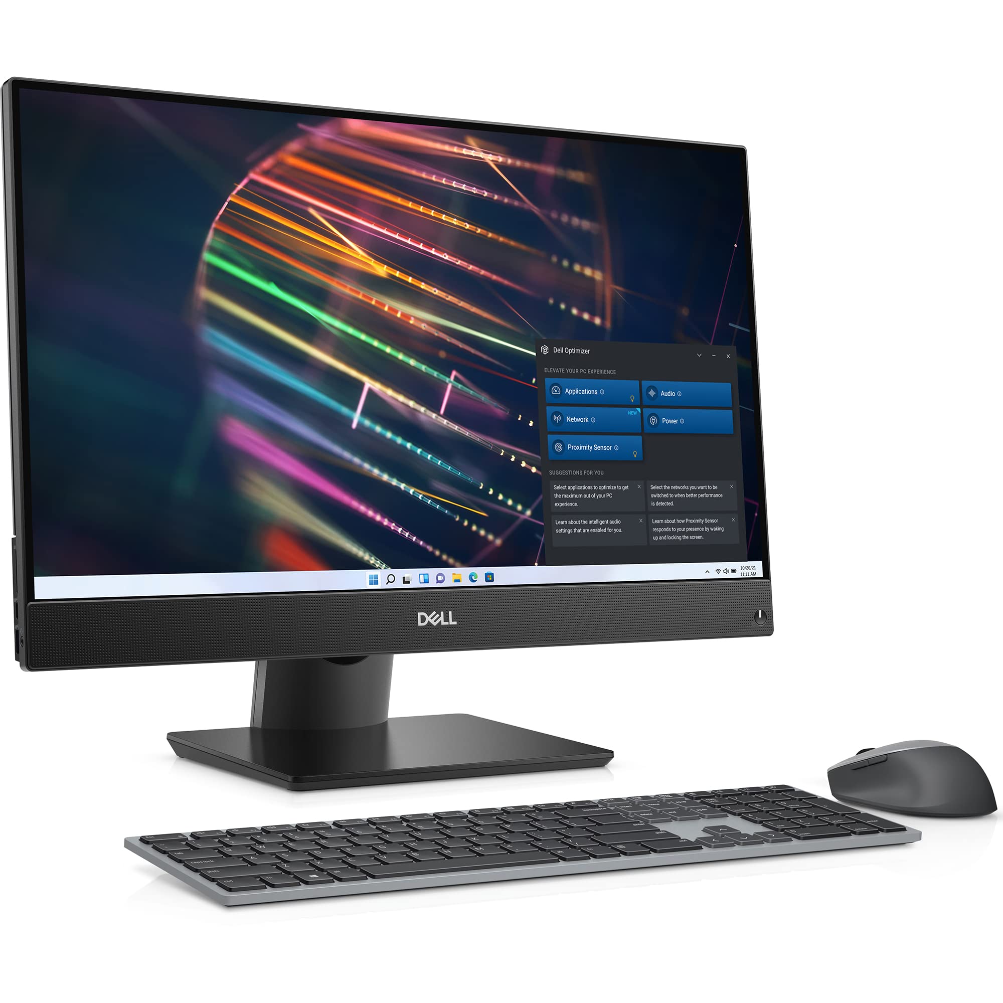 Dell OptiPlex 7400 23.8" Full HD All-in-One Desktop Computer - 12th Gen Intel Core i5-12500 6-Core up to 4.60 GHz Processor, 32GB RAM, 2TB NVMe SSD + 2TB HDD, Intel UHD Graphics 770, Windows 11 Pro