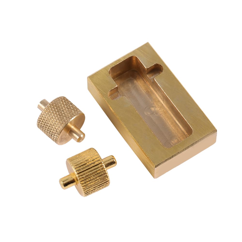 Black Leather Edge Dye Applicor Leather Edge Dye Oil Roller Box Applicator DIY Craft Treatment Tool Brass with Roller