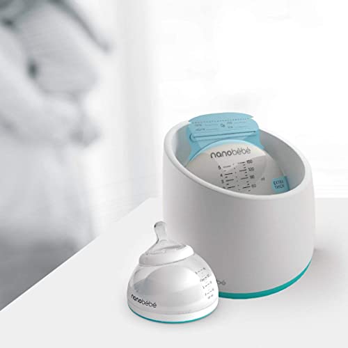 Nanobebe Smart Warming Bowl in Teal
