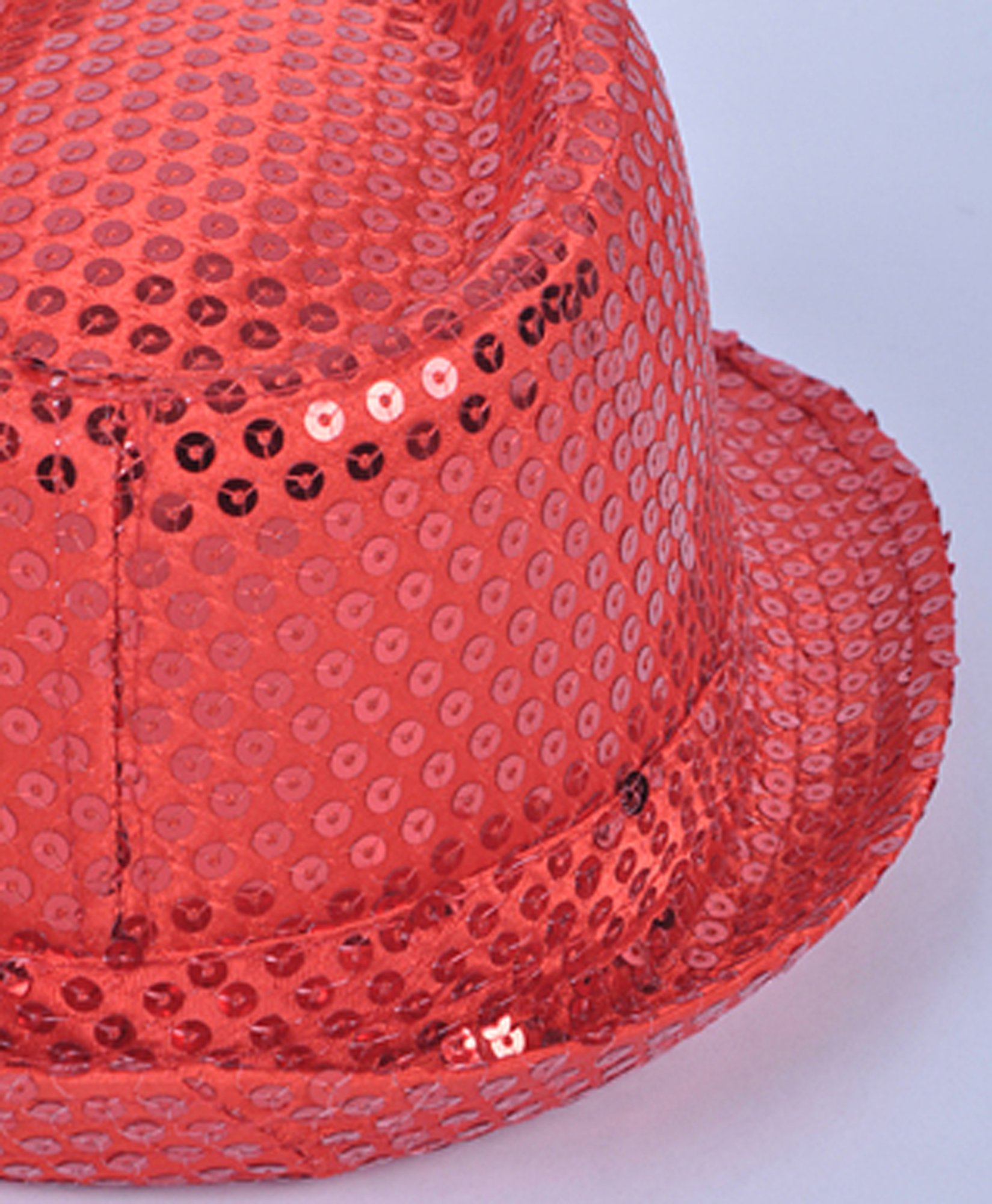 Buckletown Sequined Fedora Hat (black)