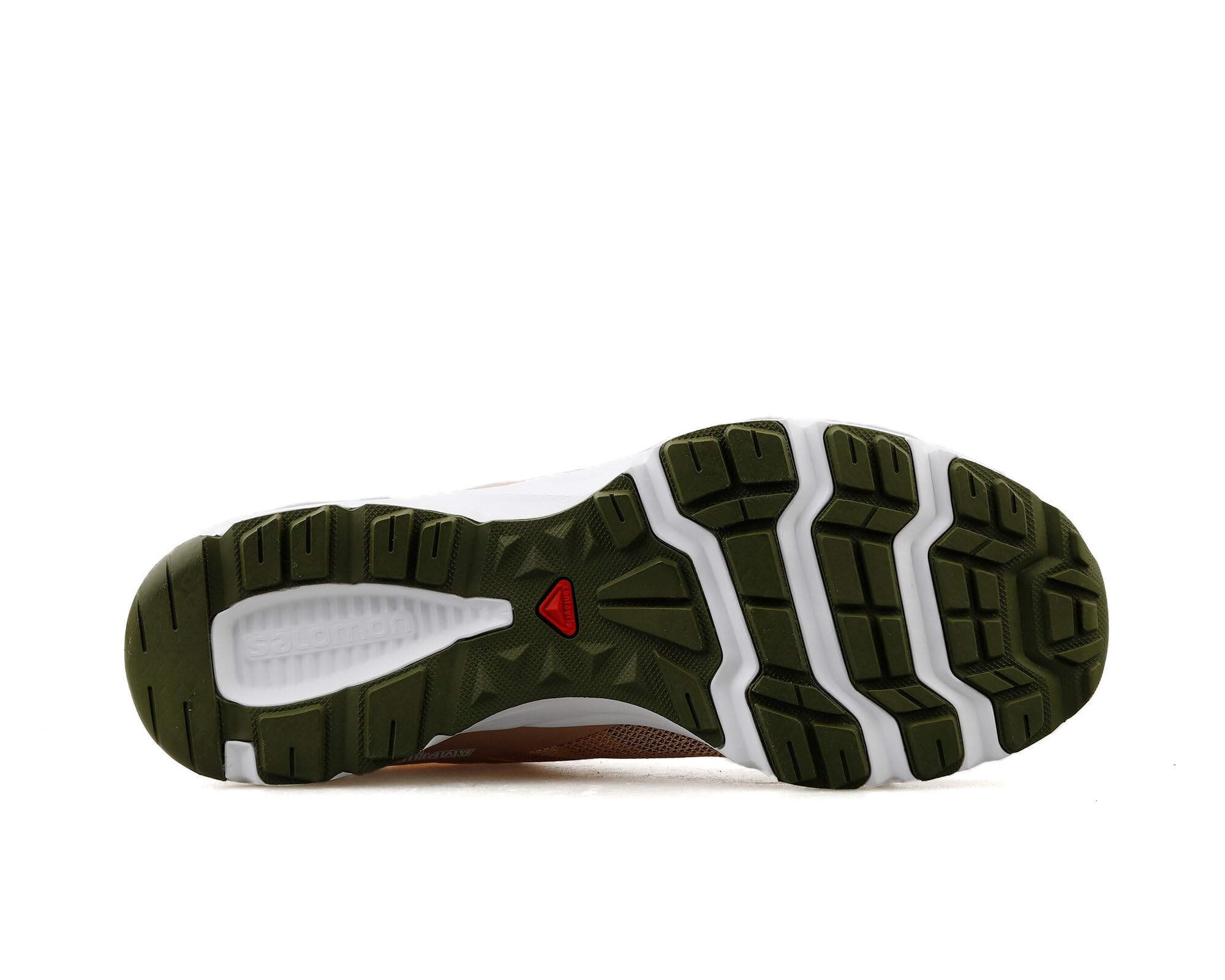 Salomon Amphib Bold 2 Running Shoes for Women Sport Sandal, Sirocco/Sun Kiss/Olive Night, 3.5