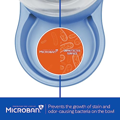 Petmate Replendish Gravity Waterer Cat and Dog Water Dispenser 0.5 GAL, Blue