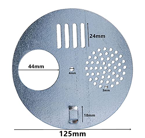DoubleWood 6PCS Bee Hive Nuc Box Entrance Gates, Entrance Disc (Diameter:4.84") - Beekeeping Equipment Beehive Tool