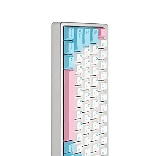 PBT Milk Japanese Keycaps 141 Keys Cherry Profile Dye Sublimation ANSI Layout for Mechanical Gaming Keyboard Cherry MX Switches