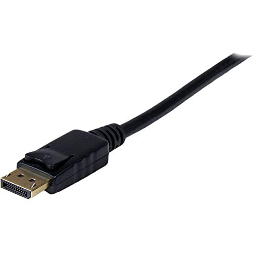 StarTech.com 6ft (1.8m) DisplayPort to VGA Cable - Active DisplayPort to VGA Adapter Cable - 1080p Video - DP to VGA Monitor Cable - DP 1.2 to VGA Converter - Latching DP Connector (DP2VGAMM6)