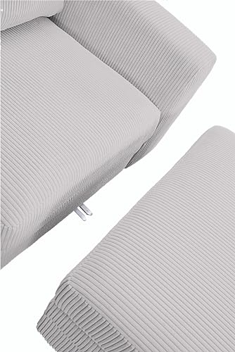 Legend Vansen 9PCS Corduroy Flexible Combination Sectional Sofa Couch