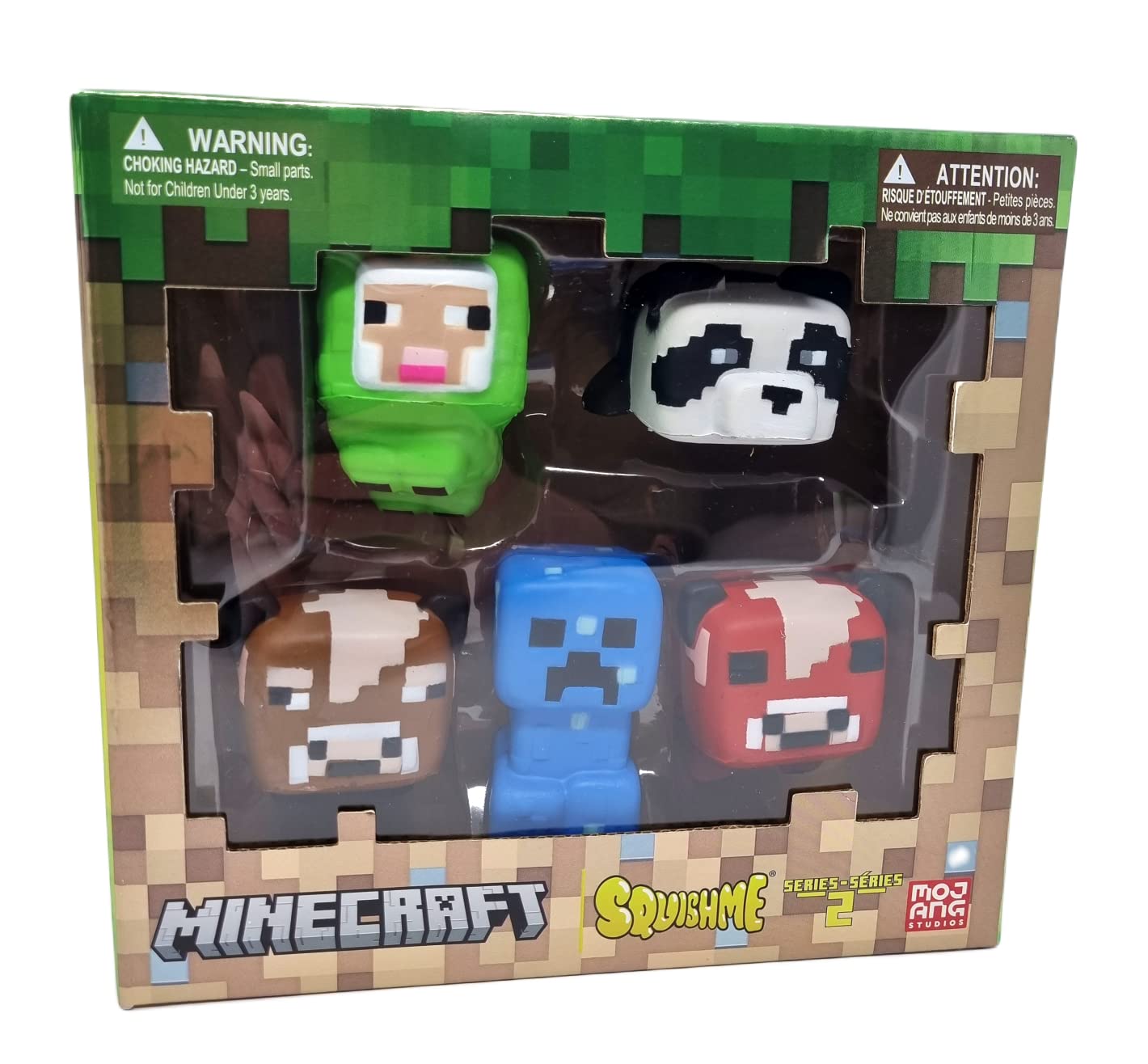 Just Toys LLC Minecraft SquishMe Series 2 Collector's Box