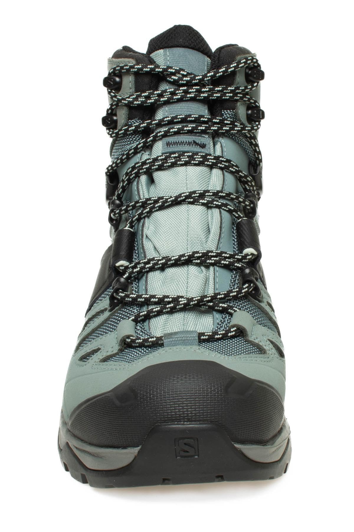 Salomon Quest 4 Gore-TEX Hiking Boots for Women, Slate/Trooper/Opal Blue, 5.5