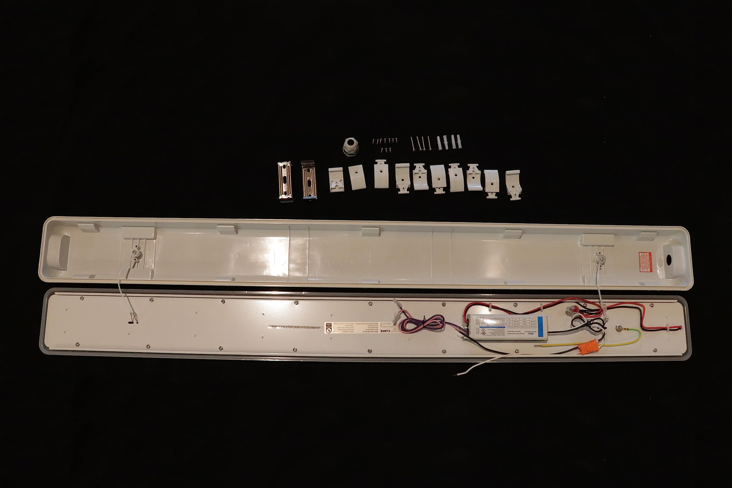 Kason 1810 LCT LED Fixture Light, 46.5", with Hardware KIT
