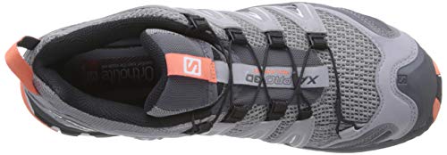 Salomon Women's XA PRO Hiking Shoe, Alloy/Magnet/Camellia, 9