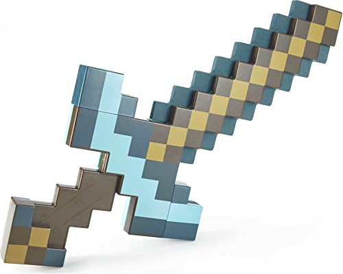 Minecraft Toys, Sword and Pickaxe, Minecraft Game Transforming Kid size Role-play Accessory (Amazon Exclusive)