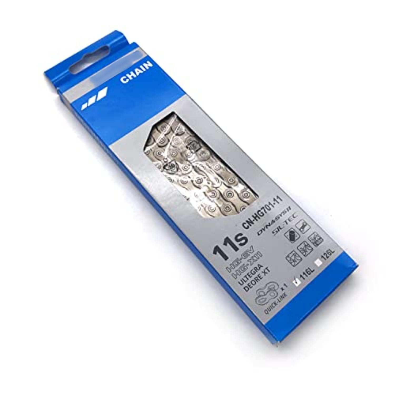 Bike Bicycle Chain 11-Speed Chain,HG-701 /Quick Link, 116 Links