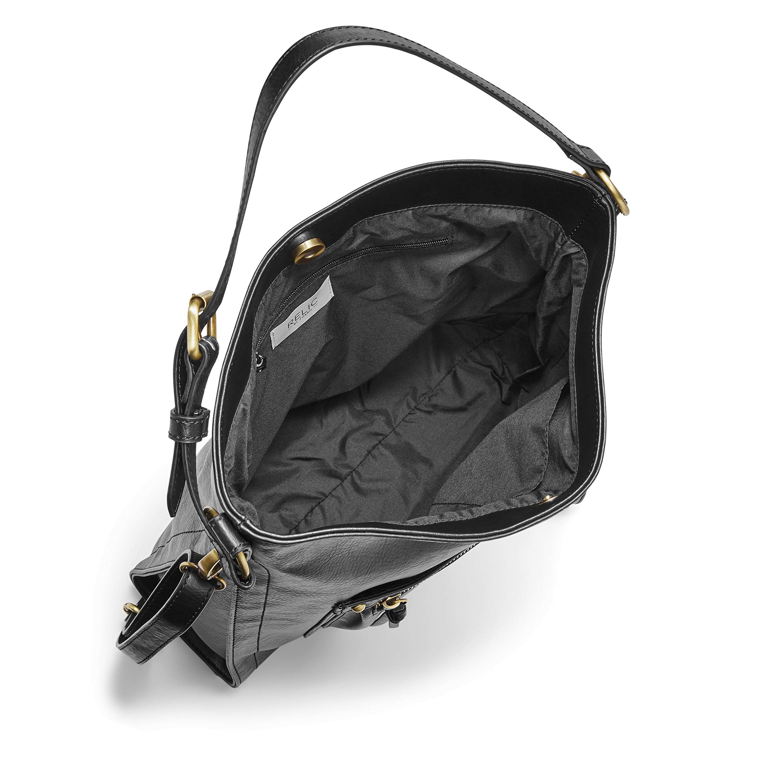 RELIC by Fossil Women's Tinsley Convertible Crossbody Handbag, Color: Black Model: (RLH9009001)