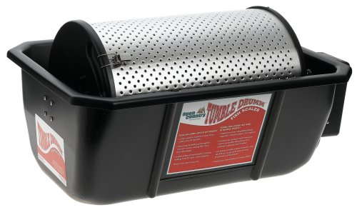 Open Country TD-6065-13, Tumble Drumm Sportsman Automatic Fish Scaler, Stainless Steel