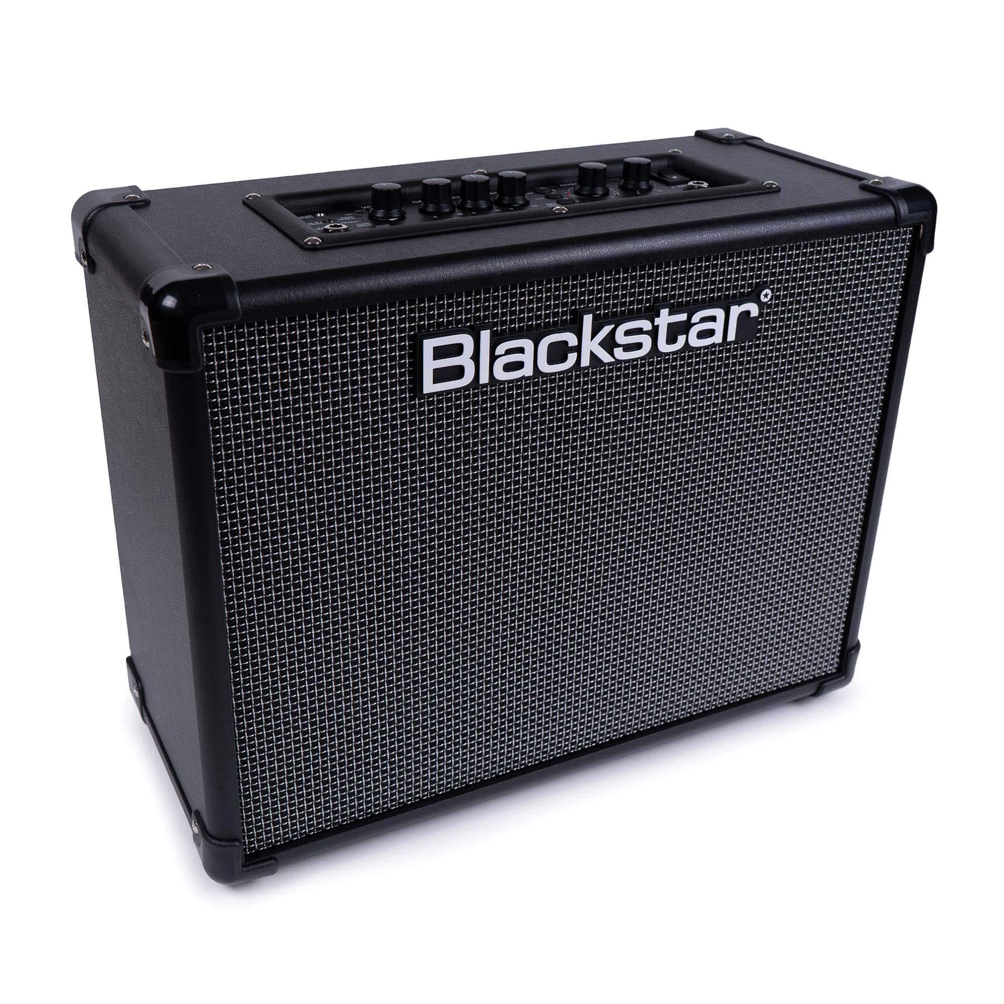 Blackstar ID:Core V3 Stereo 40 Guitar Combo Amplifier Bundle with Instrument Cable, Picks, and Austin Bazaar Polishing Cloth
