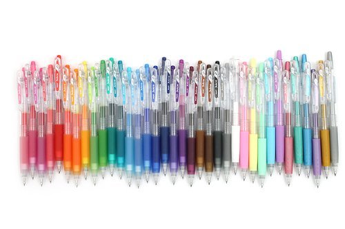 Pilot Juice 0.5mm Color Gel Ink Ballpoint Pen, Metallic Pink (LJU-10EF-MP)
