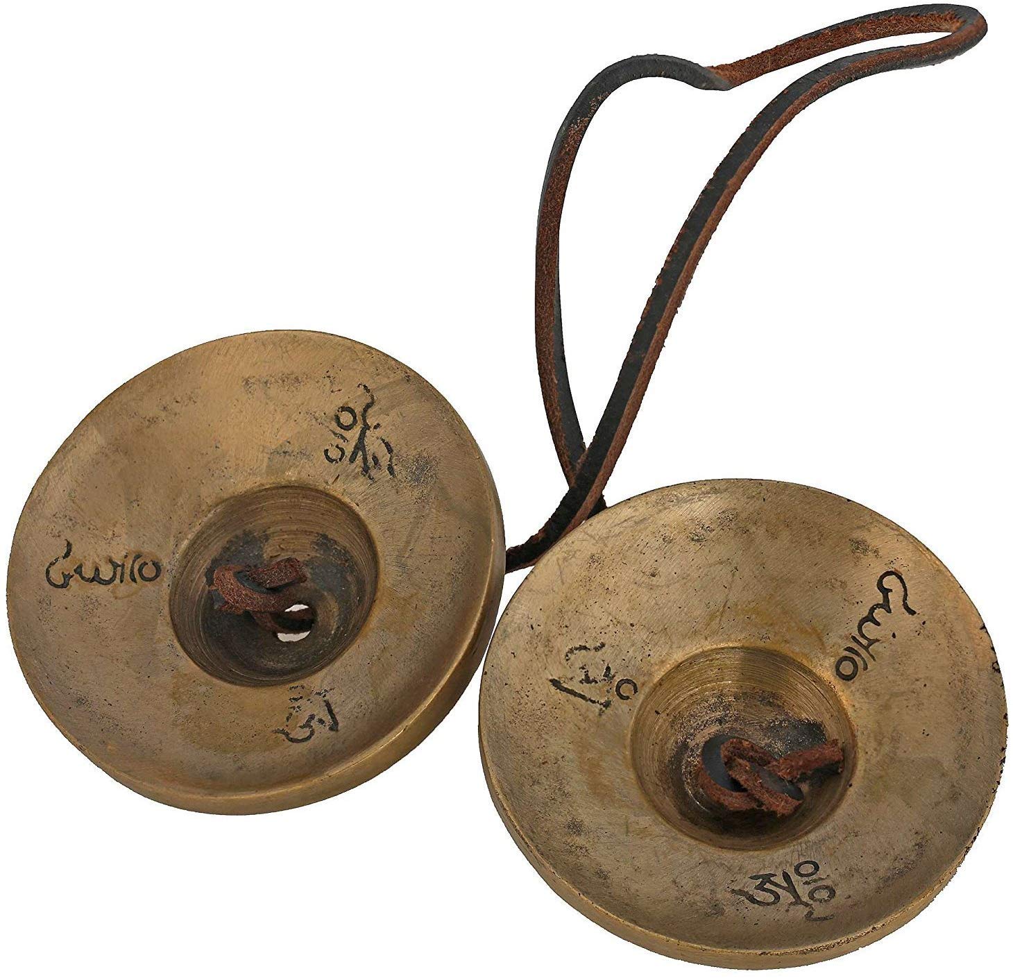 Buddhist Tingsha Bell Tibetan Cymbals, Chimes, Manjeere Meditation Prayer Musical Instrument