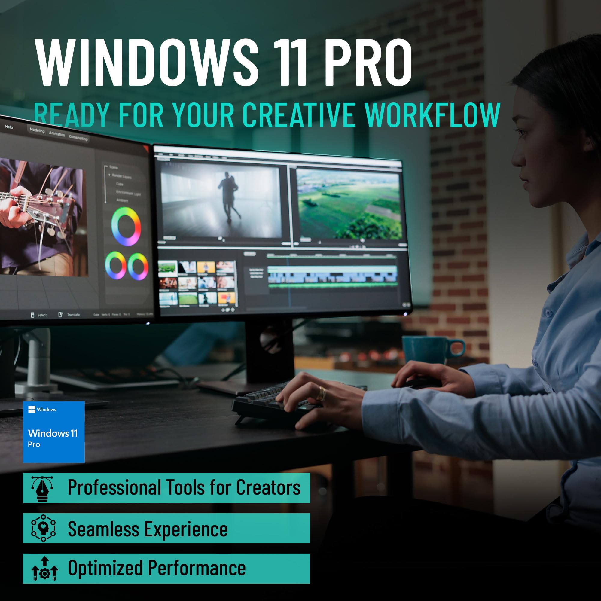 CPU Solutions Express Video Editing PC, CEV-8937-4K 8K HD Video Editing Workstation - Intel i9-14900KF, 6.0GHz 24-Core, 64GB DDR5, 2TB NVMe 4.0 SSD, Quadro RTX A4500, Windows 11 Pro Computer Tower