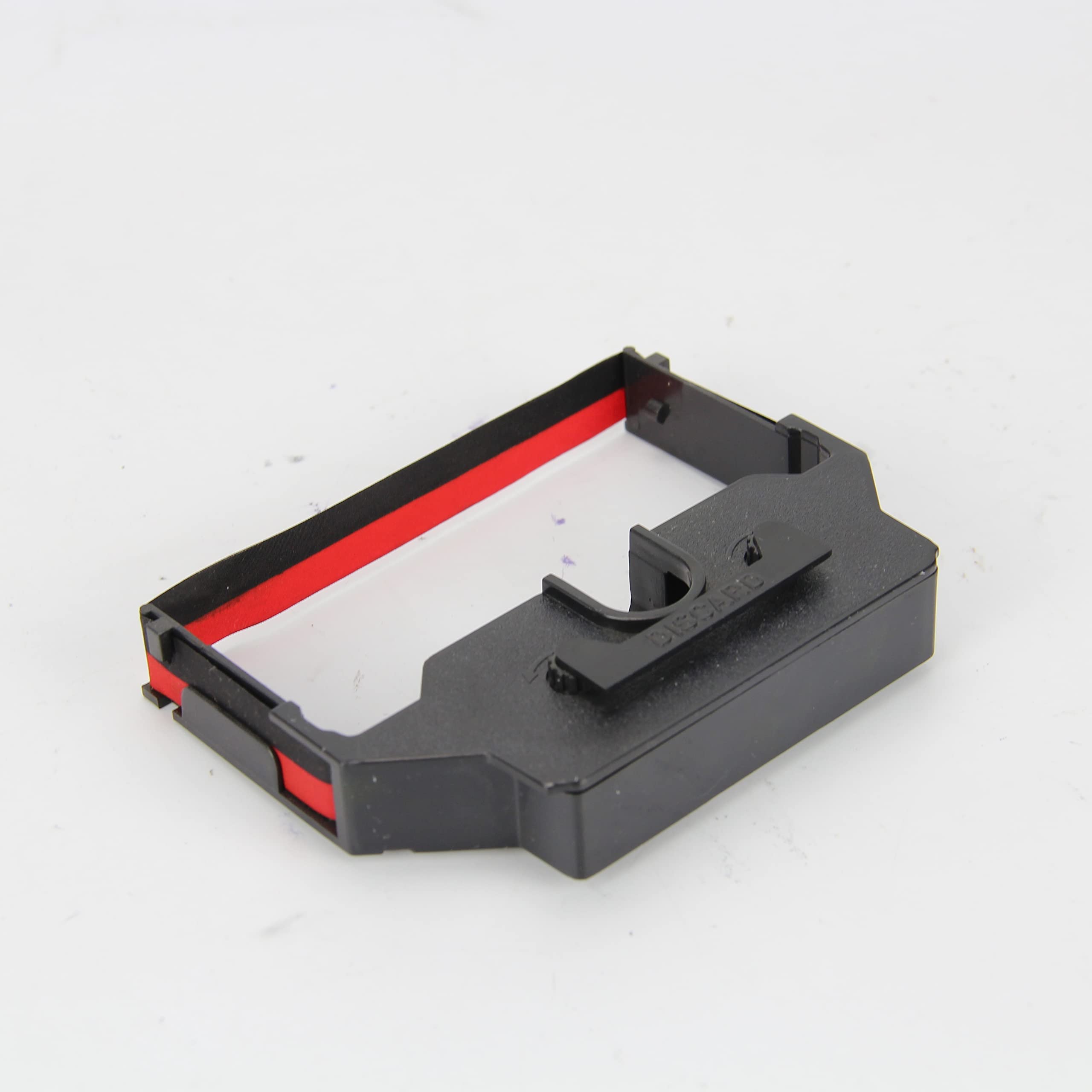 Black/Red Ink Nylon Compatible Ribbon Cartridge for Epson ERC02, ERC-02, Cal.CARTSEIKOSHA Victor 600, Citizen 107DP, Schultes FD1, E