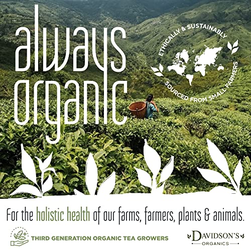 Davidson's Organics, Earl of Grey Green, Loose Leaf Tea, 16-Ounce Bag