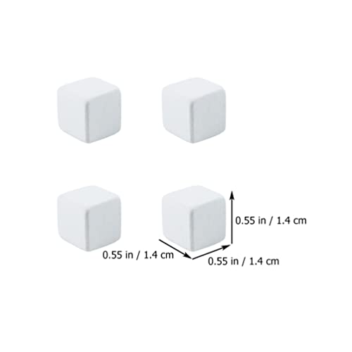 Mipcase Reptile Calcium 10pcs Professional Reptile Tank Substrate Calcium Cubes Safe Turtle Grinding Blocks (White) Aquarium