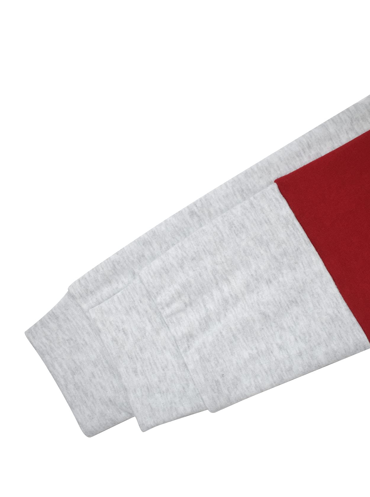 Dbtanjy Womens Casual Sweatshirt Relaxed Pullover - Long Sleeve Color Block Tops Loose Fitting Crew Neck Shirts(Red,Small,Small)