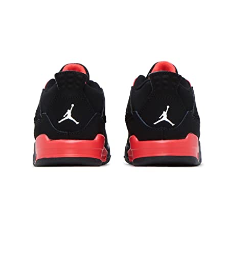 Jordan Toddler Air 4 Retro TD BQ7670 016 Red Thunder - Size 7C
