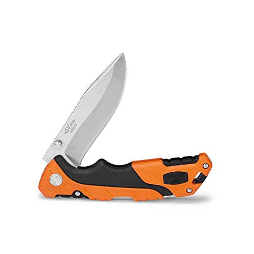 Buck Knives 659 Pursuit Pro Large Folding Hunting Knife, 3-5/8" S35VN Stainless Steel Blade, Polyester Sheath Included
