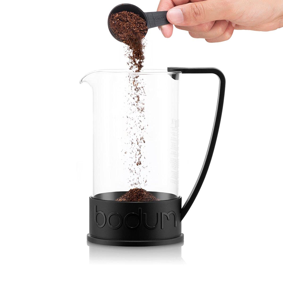 Bodum Brazil Three Cup French Press Coffee Maker - Black, 12 Fl Oz (Pack of 1)