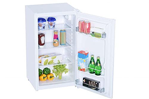 Danby DAR032B1WM 3.2 Cu.Ft. Mini Fridge In White - Free-Standing All Fridge For Bedroom, Living Room, Kitchen, Dorm