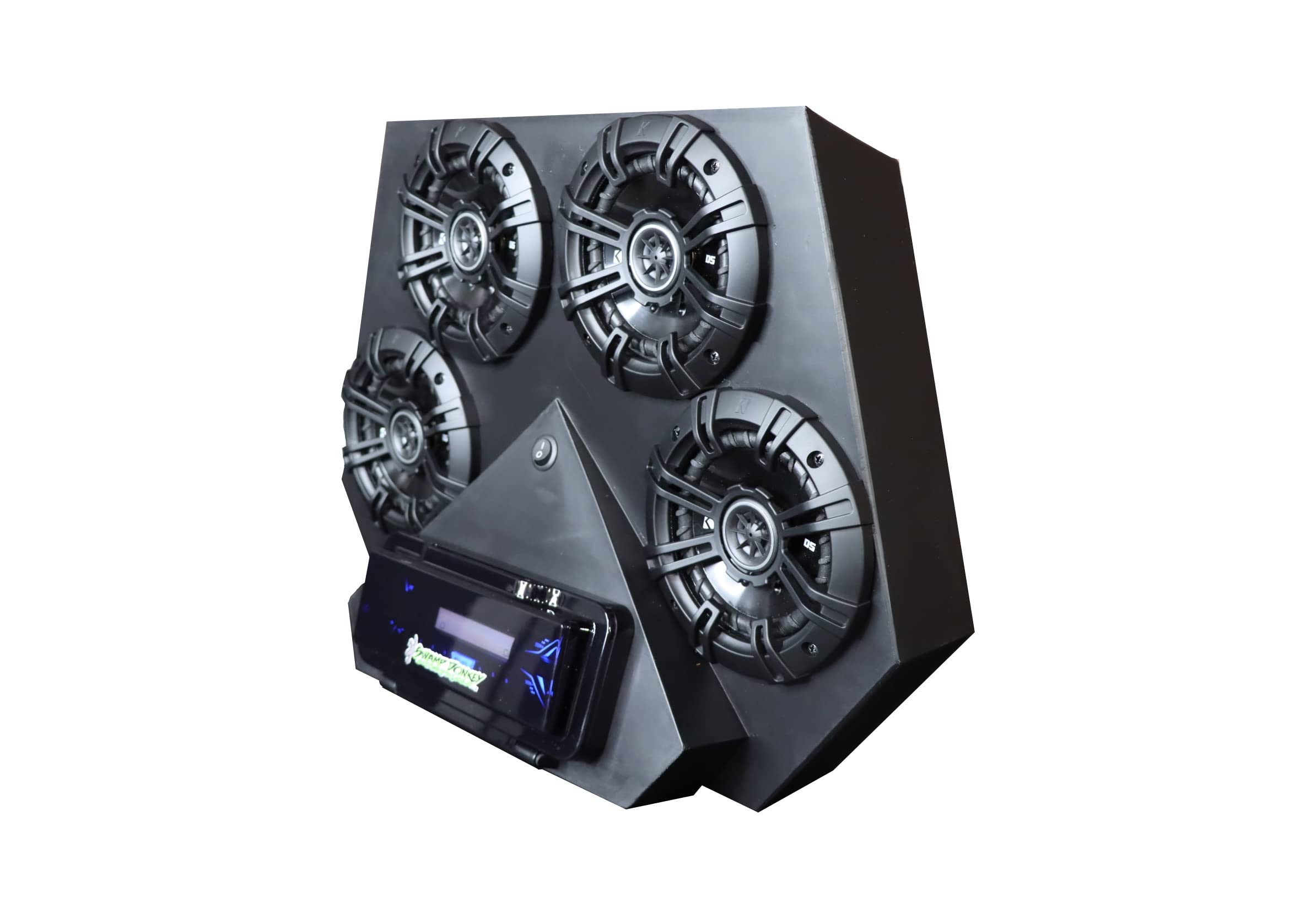 SD 2SBT4B2 -Polaris RZR BT Stereo System UTV Side by Side (4-5.25" Marine Speakers)