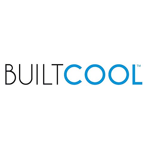 BUILTCOOL Adult Cooling Baseball Hat β Men & Women Moisture Wicking, Mesh Back, Lightweight, Performance Ball Cap for Fishing, Hiking, Kayaking, Golf, One Size, Black