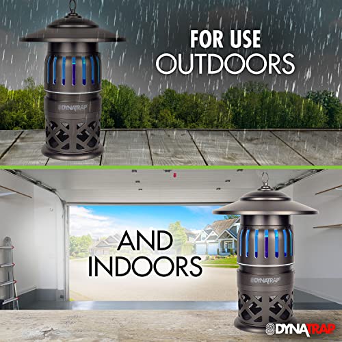 DynaTrap DT1050-TUNSR Mosquito & flying Insect Trap β Kills Mosquitoes, Flies, Wasps, Gnats, & Other Flying Insects β Protects up to 1/2 Acre