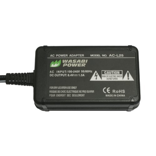 Wasabi Power AC Adapter for Sony DCR-HC40, DCR-HC42, DCR-HC46, DCR-HC48