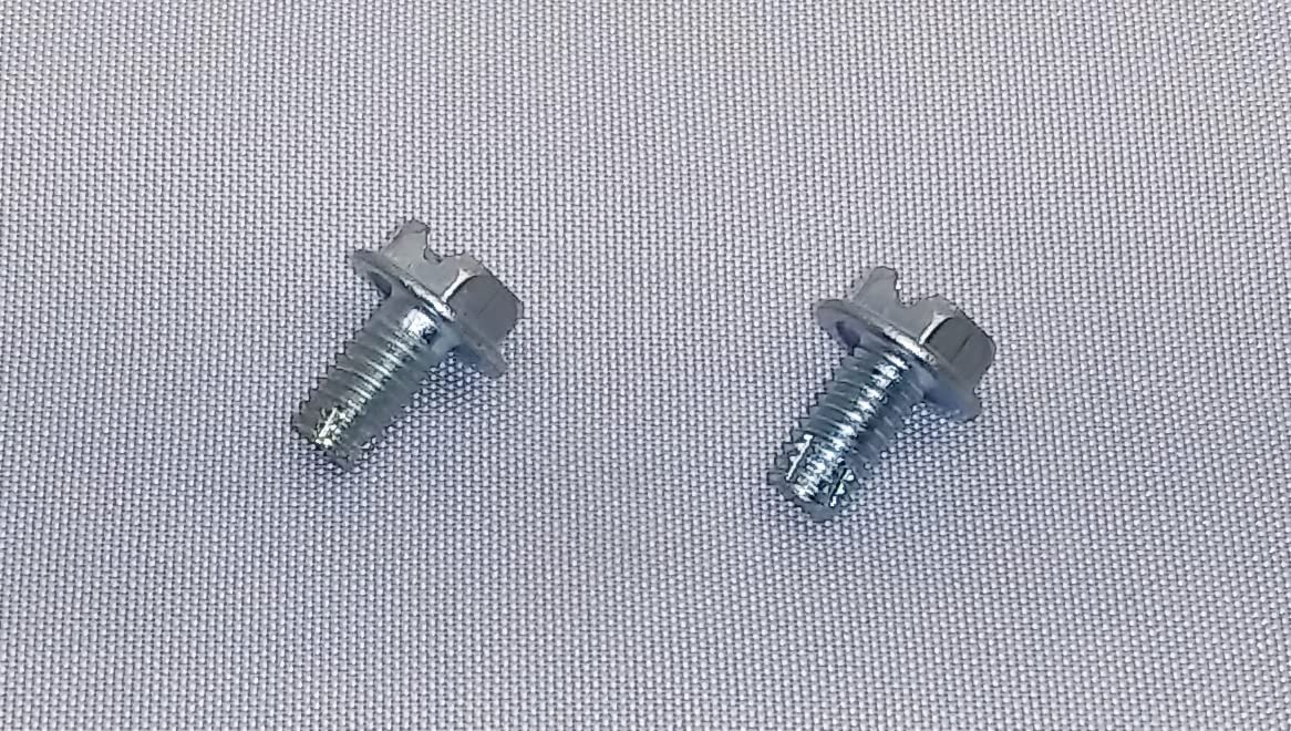 WP489483 Refrigerator Door Hinge Mount Screw - Genuine New - Set of Two (2) - AM 1-1-1 - EA220911