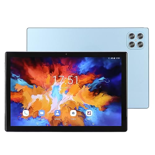 DAUZ HD Tablet, 5G WiFi 2 in 1 10.1 Inch Tablet US Plug 100‑240V 12GB 256GB 1920x1200 with Mouse for Travel (#2)