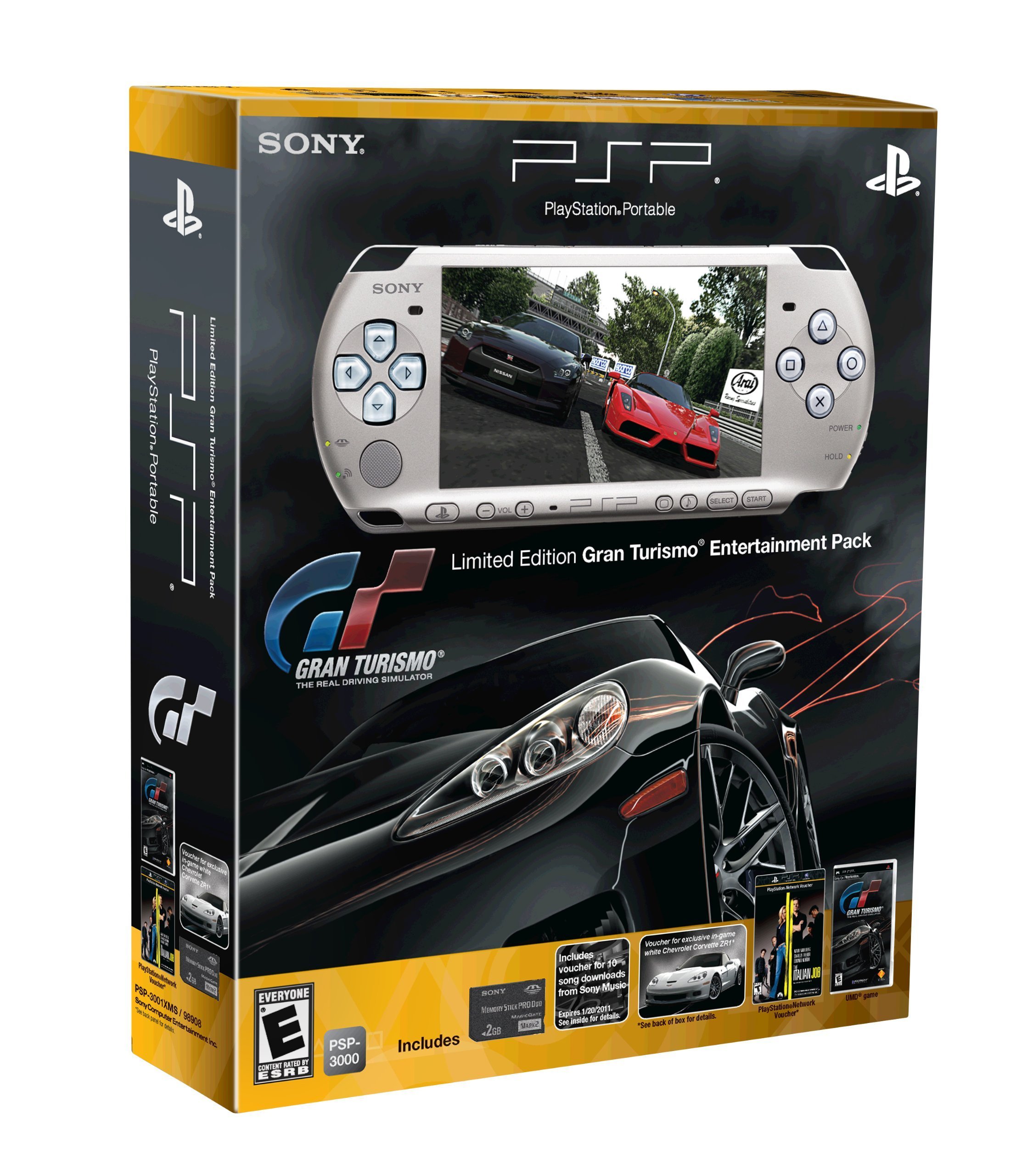 PlayStation Portable Limited Edition Gran Turismo Entertainment Pack - Mystic Silver