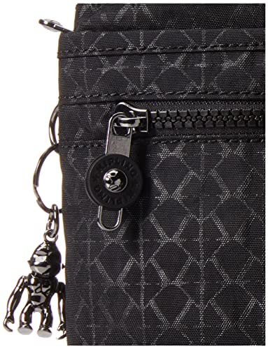 Kipling Women’s Arto Crossbody, Lightweight Everyday Purse, Casual Nylon Shoulder Bag, Signature Emb