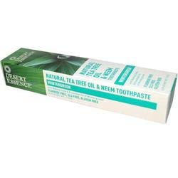 Tea Tree Oil Toothpaste - Fluoride Free Neem Wintergreen, 7 oz